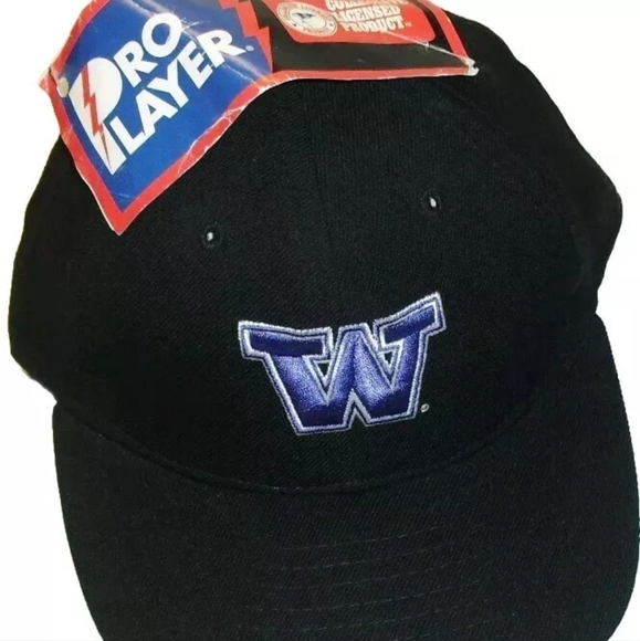 Pro Player | Accessories | Washington Huskies 9s Mens Vintage Fitted ...